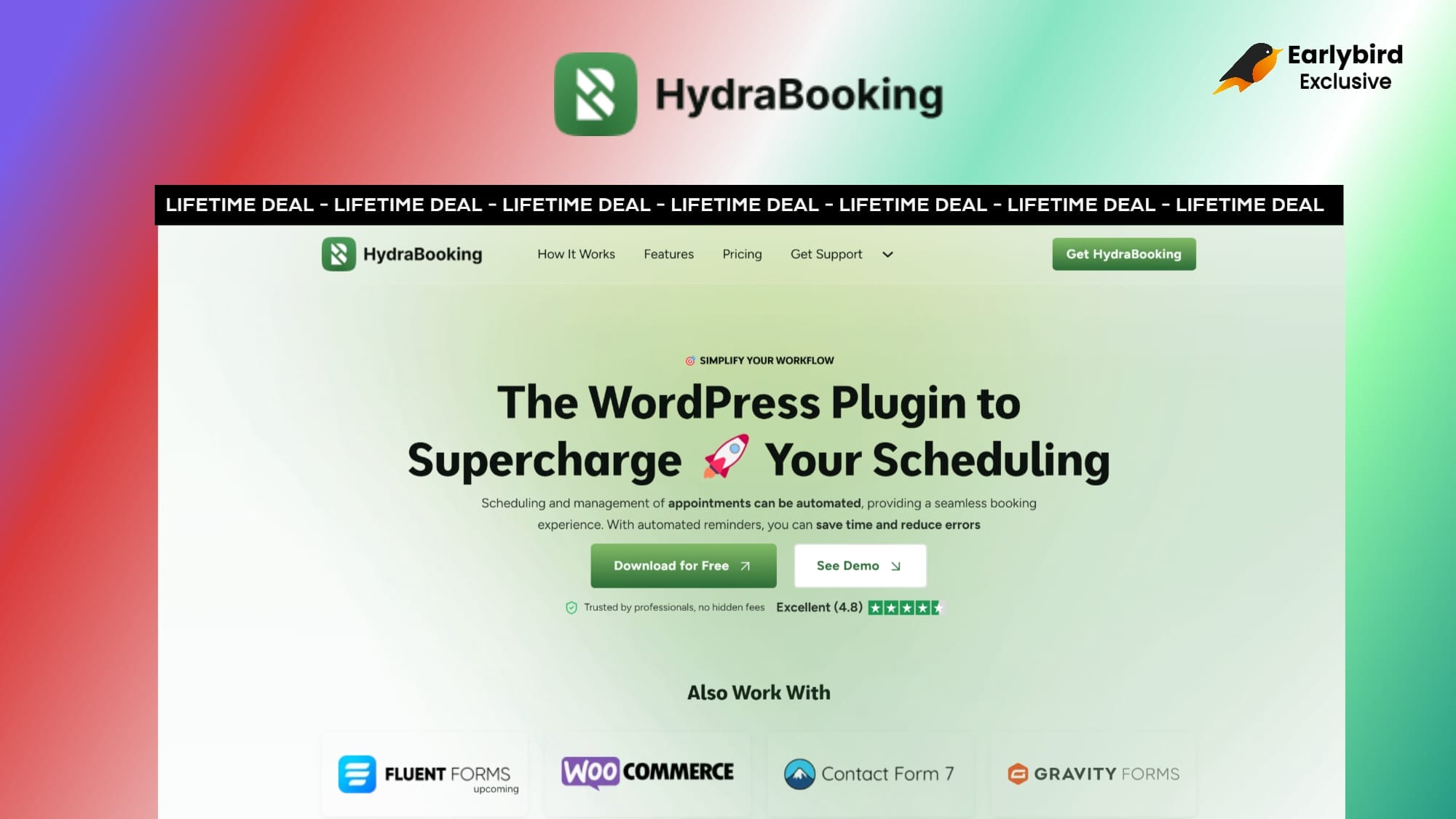 HydraBooking Lifetime Deal - Earlybird